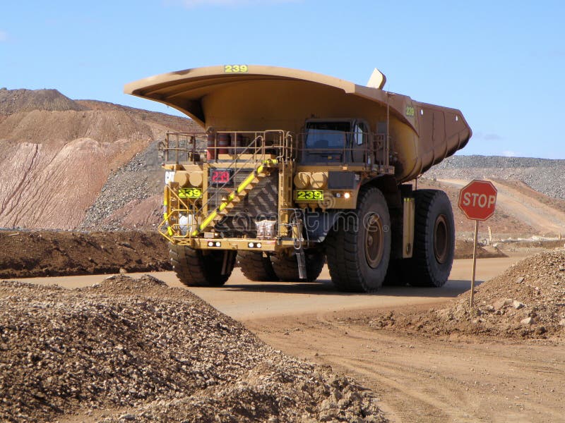 Tipper truck editorial photography. Image of huge, tipper - 28732017