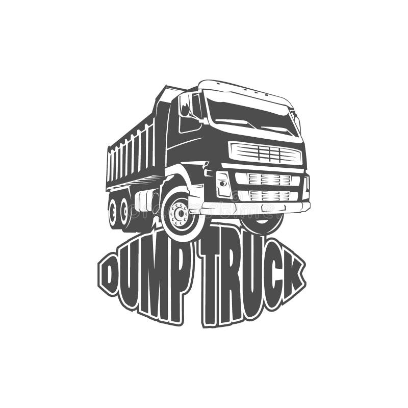 Tipper Truck Vector Illustration EPS Stock Illustration - Illustration ...