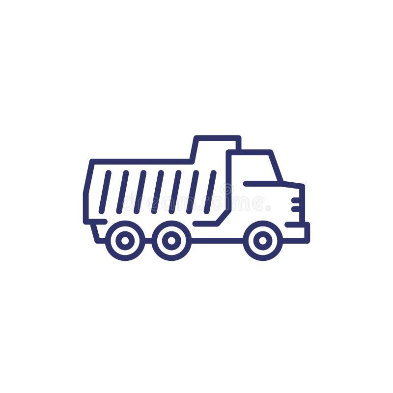 Transport Trailer Tipper Icon Stock Illustrations – 573 Transport ...