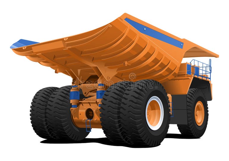 Tipper stock vector. Illustration of implement, tool - 41103391