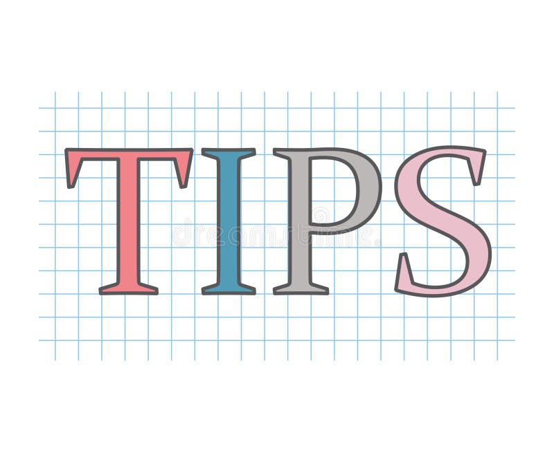 Tips concept stock vector. Illustration of knowledge - 120490626