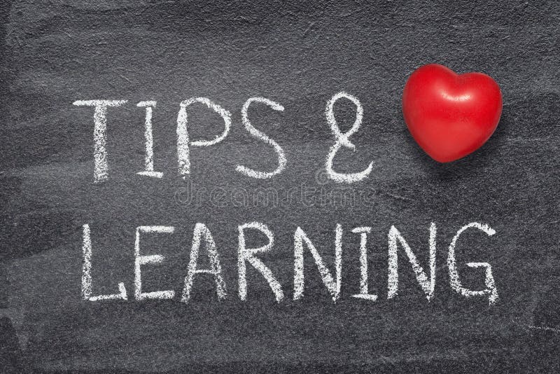 Tips and learning heart stock photo. Image of tips, heart - 341538446