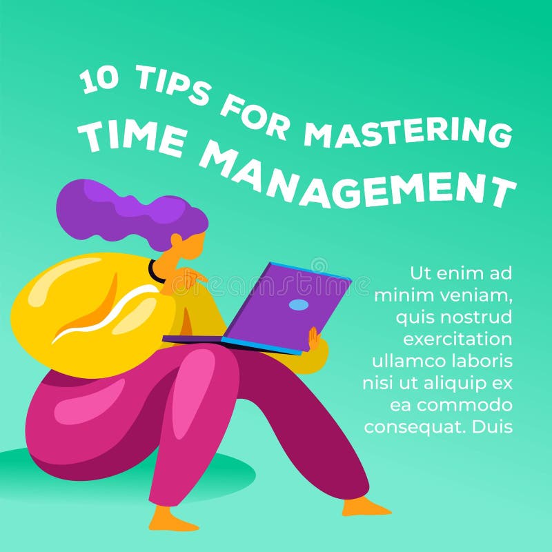 Time Management Tips Stock Illustrations – 1,162 Time Management Tips ...