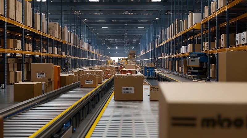 How To Organize an Industrial Warehouse for Smooth Operations Stock ...