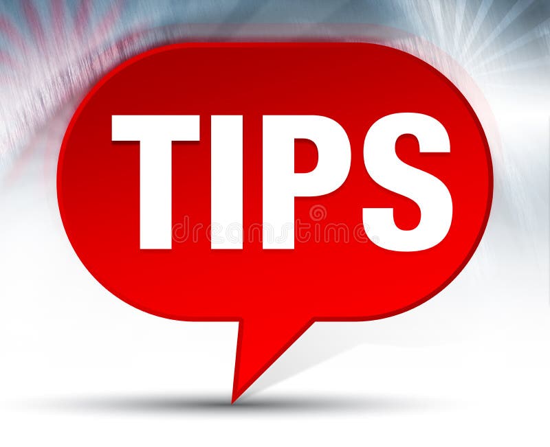 Tips Red Bubble Background stock illustration. Illustration of bubble ...