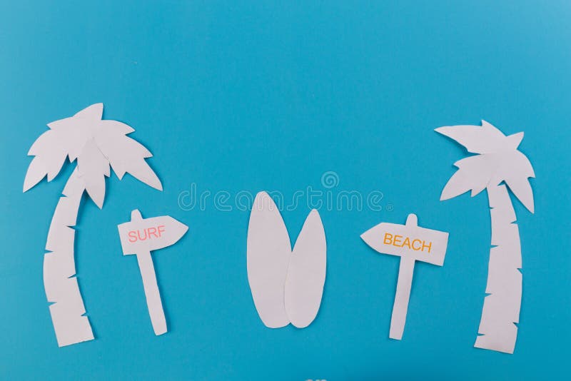 TIps of Surf Board on the Beach Stock Photo - Image of float, copy ...