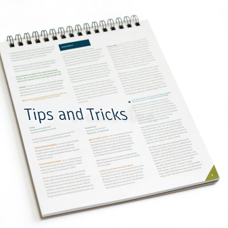 Tips and Trick Icon stock illustration. Illustration of techniques ...