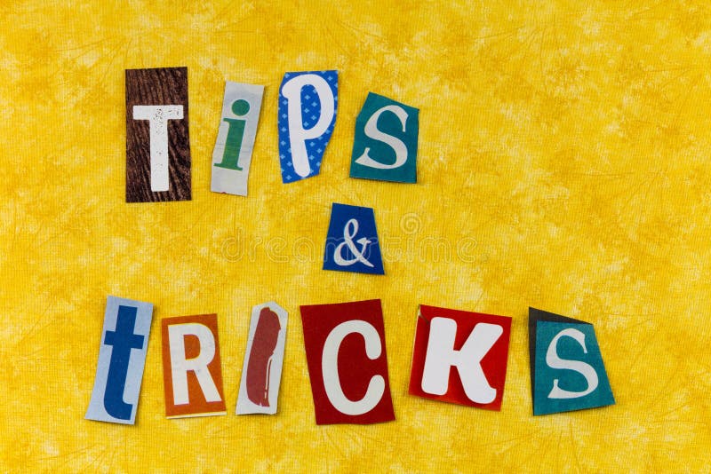Tips Tricks Helpful Idea Solution Information Suggestion Help Education ...