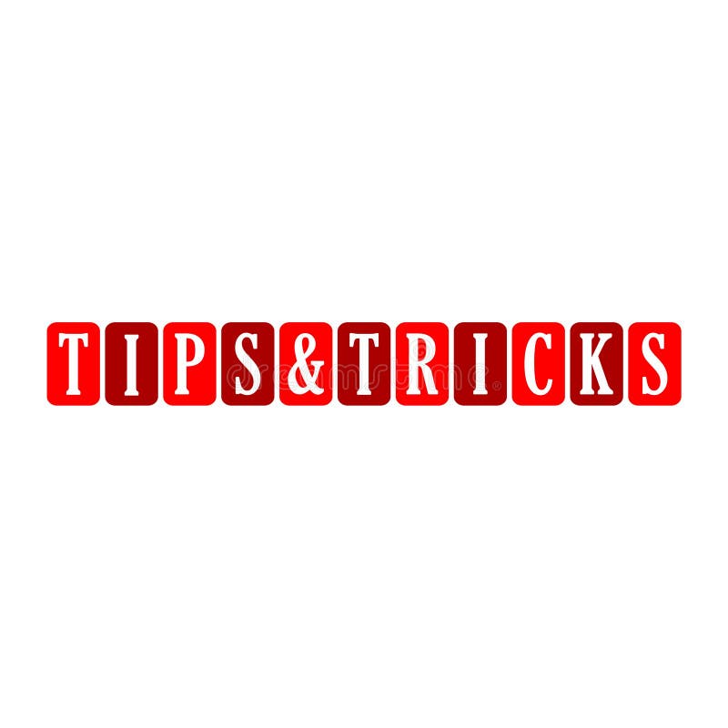Tips And Tricks Sign, Icon Or Logo Stock Vector - Illustration of ... Tips And Tricks Sign, Icon Or Logo Stock Vector - Illustration of ...