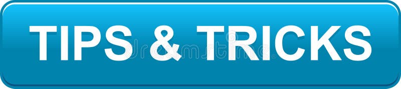 Tips and tricks web button stock vector. Illustration of color - 119296289