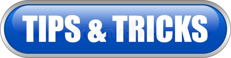 Tips and tricks web button stock vector. Illustration of color - 119296289