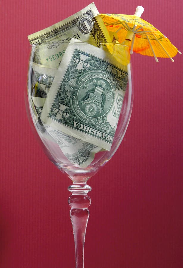 Tips Welcome stock image. Image of umbrella, cocktail, glass - 60343