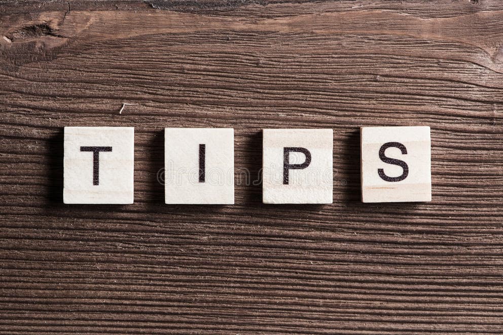 Tips word concept stock image. Image of expert, guidance - 88052487