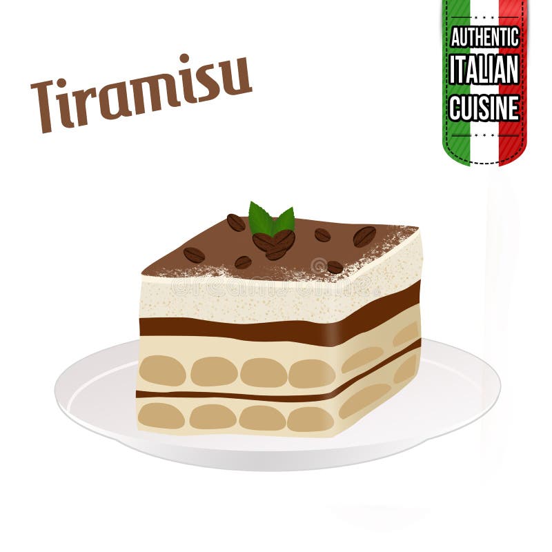 Tiramisu Stock Illustrations, Vecteurs, & Clipart – (299 Stock ...