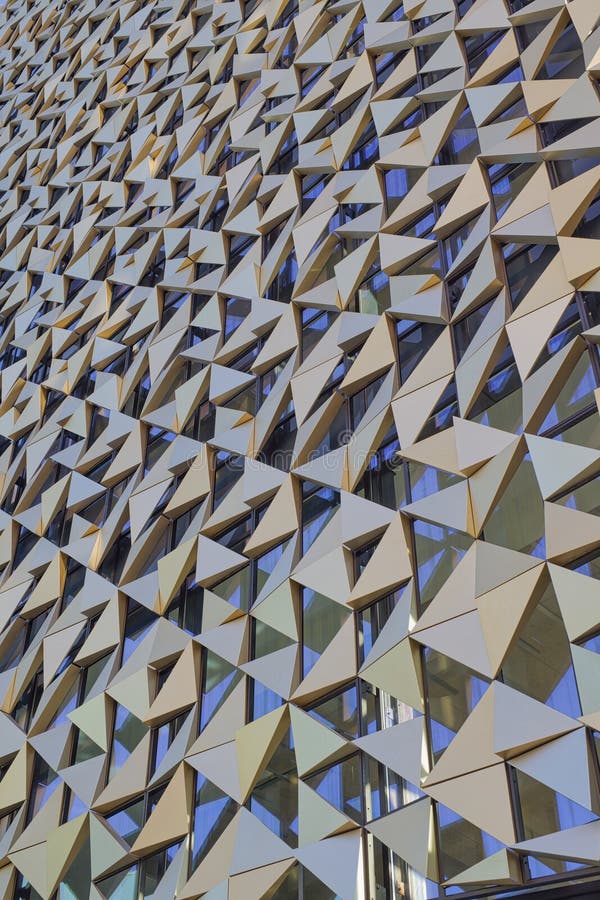 Modern Triangular Architecture in Tirana S City Center Editorial Stock ...