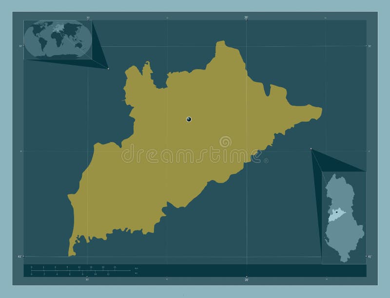 Tirane, Albania. Solid. Capital Stock Illustration - Illustration of ...