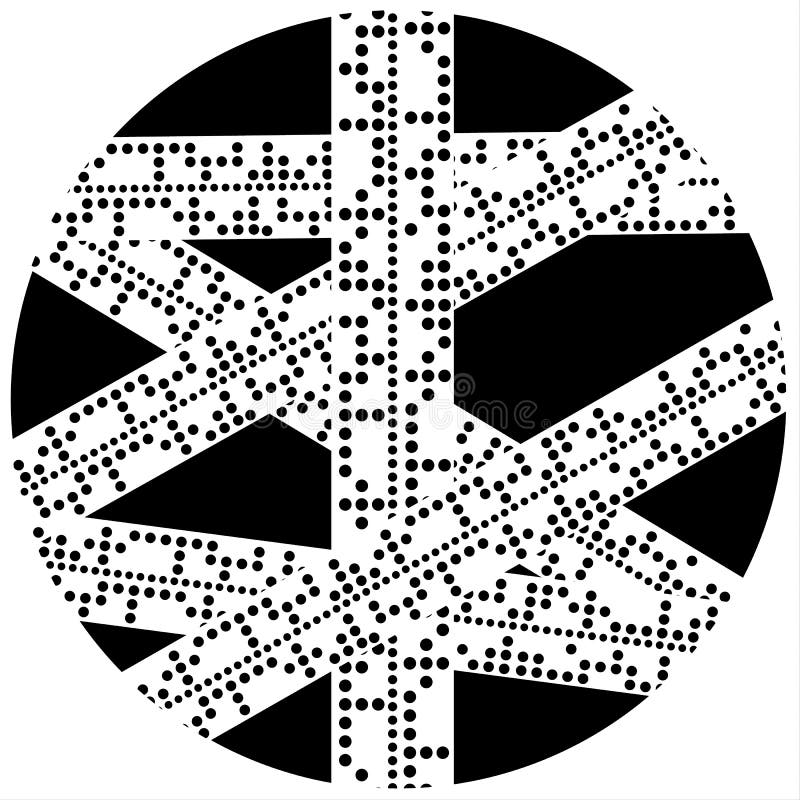 Tiras De Papel Del Código De Baudot Ilustración del Vector ...