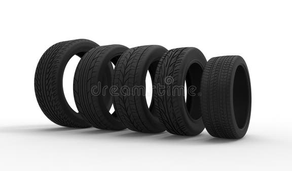 Tire choice stock illustration. Illustration of store - 30377671