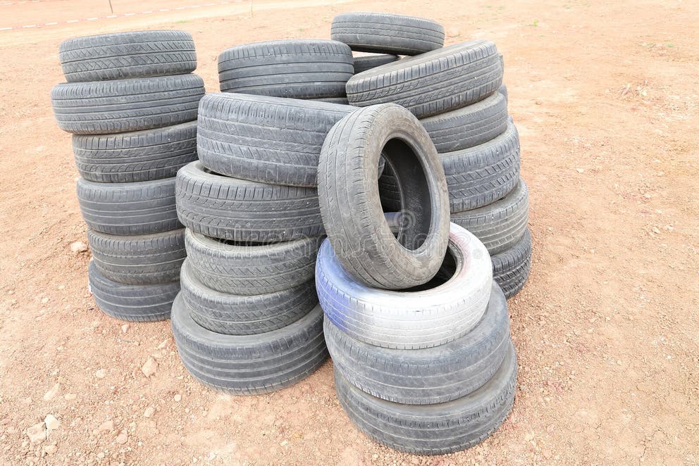 Tire stock photo. Image of damaged, trash, obsolete, recycle - 41285162
