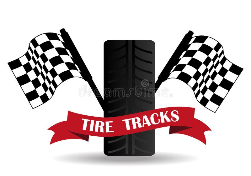 Tire Design, Vector Illustration. Stock Vector - Illustration of ...