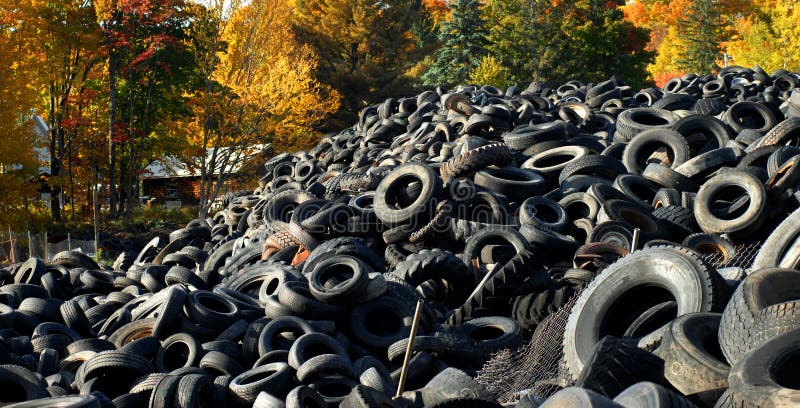 Tire Graveyard stock image. Image of colorful, ecological - 20929425