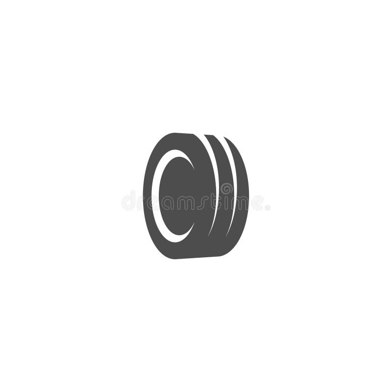 Tire Logo Icon Design Illustration Stock Illustration - Illustration of ...