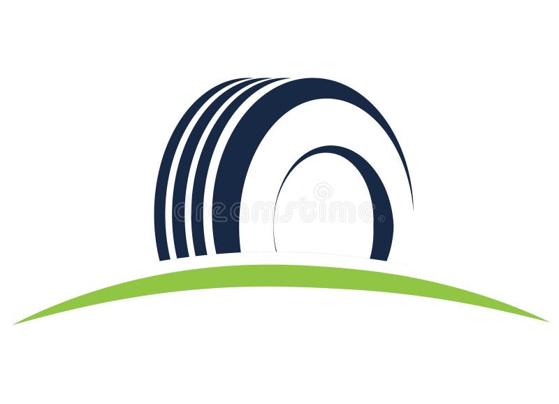 Tire Logo stock illustration. Illustration of transport - 366302360