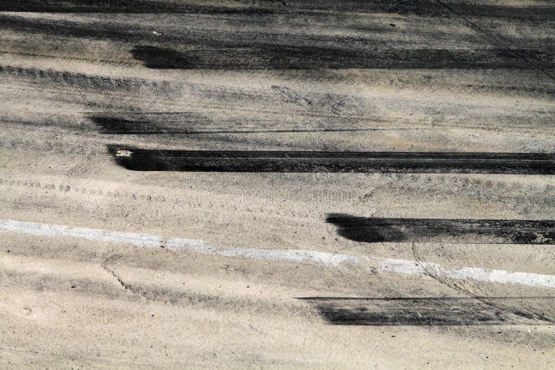 Tire marks on road track stock photo. Image of tracks - 34029106