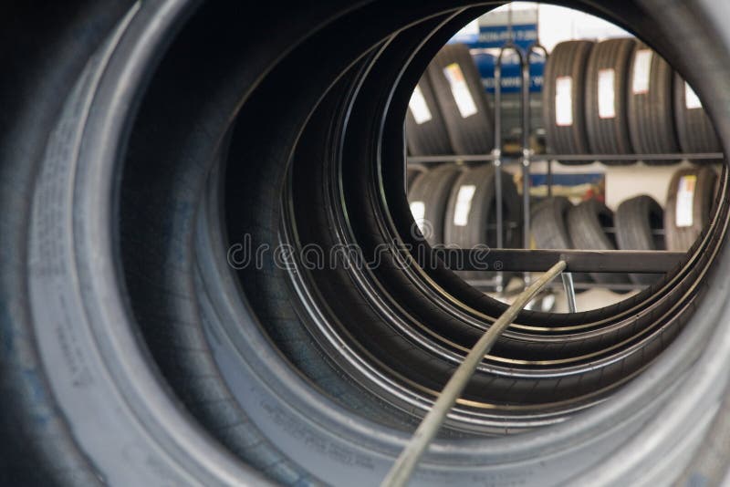 Tire Store stock photo. Image of equipment, black, automobile - 15609976