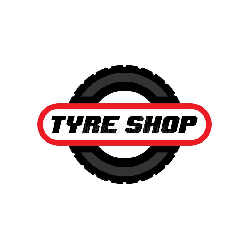 Tire Store Logo Design, Tire Business Branding Stock Vector ...