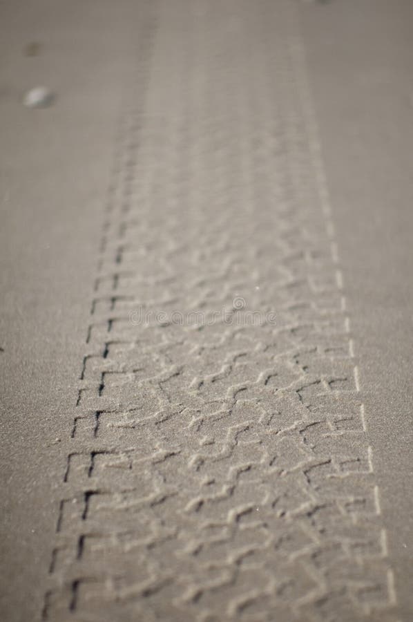 Tire track stock image. Image of imprints, dunes, dirt - 12249937