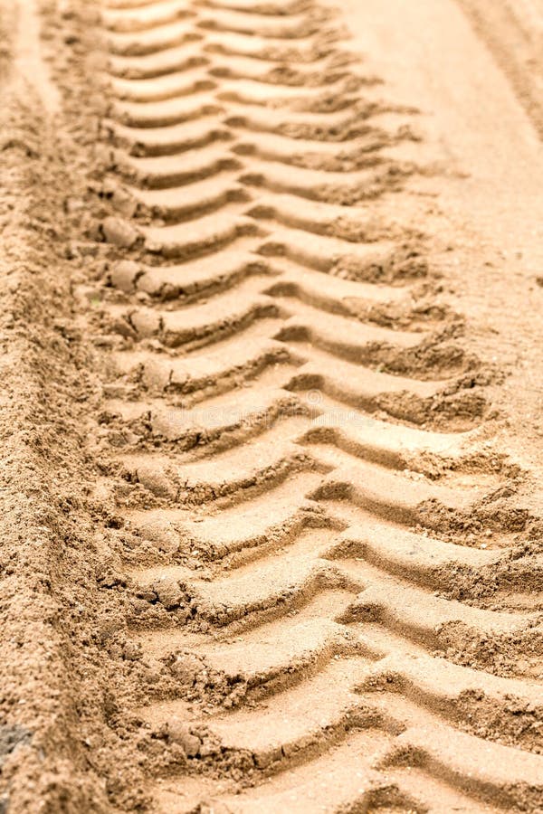 Tire track stock image. Image of natural, pattern, transportation ...