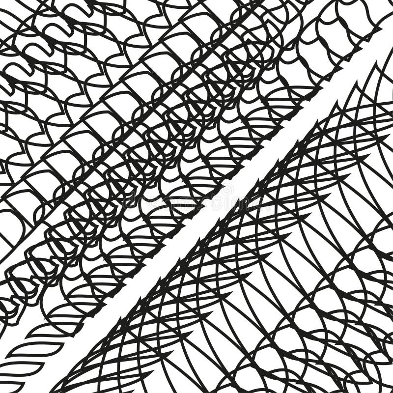 Tire Tread Design. Vehicle Trail Pattern. Curved Rubber Mark. Vector ...