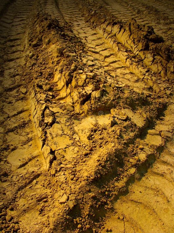 Tire tread marks stock image. Image of open, cloud, road - 9232973