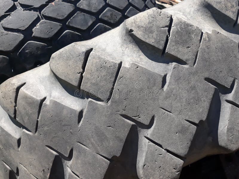 Tire Tread Pattern Background Worn Rubber Texture Stock Image - Image ...