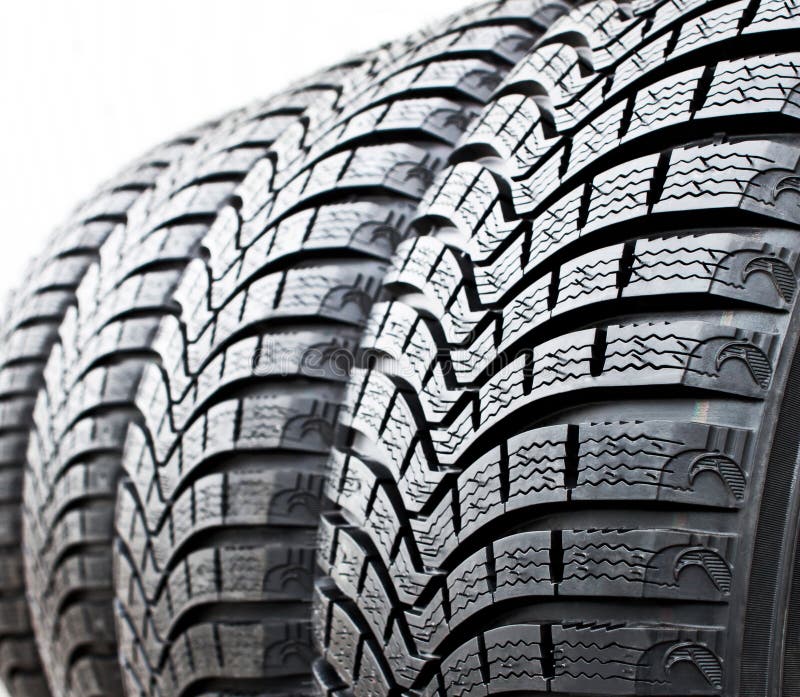 Treads And Grooves On A Quad Wheel Tyre Stock Image - Image of shaped ...