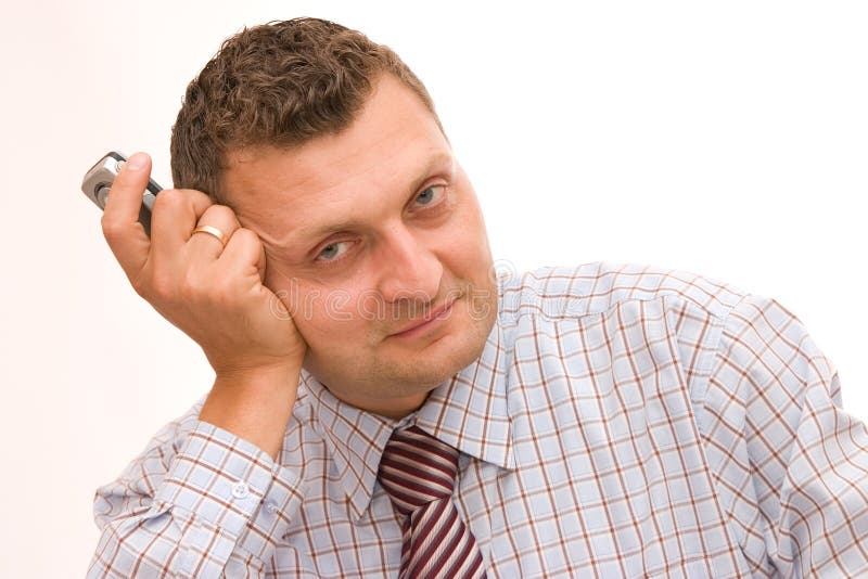 Tired stock image. Image of shirt, tired, mobile, isolated - 3196391