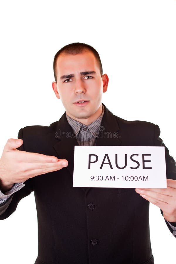 Tired and Angry Businessman Stock Image - Image of background, funny ...