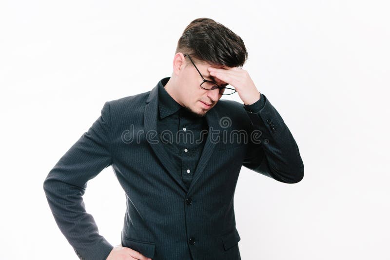 6,864 Fatigue Man White Background Stock Photos - Free & Royalty-Free ...