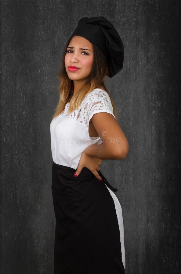 Tired chef stock image. Image of cook, desperate, concept - 36203561