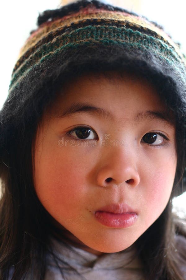 Tired child stock photo. Image of cute, thinking, china - 13964956