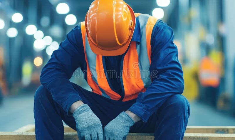 Construction Tired Worker Stock Illustrations – 461 Construction Tired ...