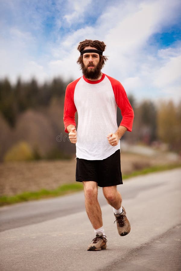Tired Jogger stock image. Image of healthy, dreadlocks - 9417595