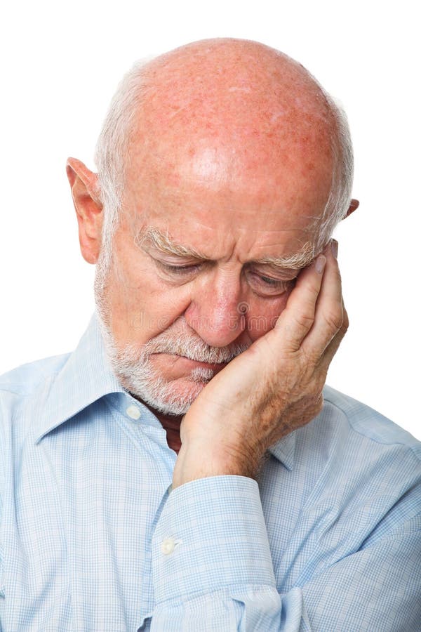 Tired man stock photo. Image of sleep, aged, thinking - 20666830