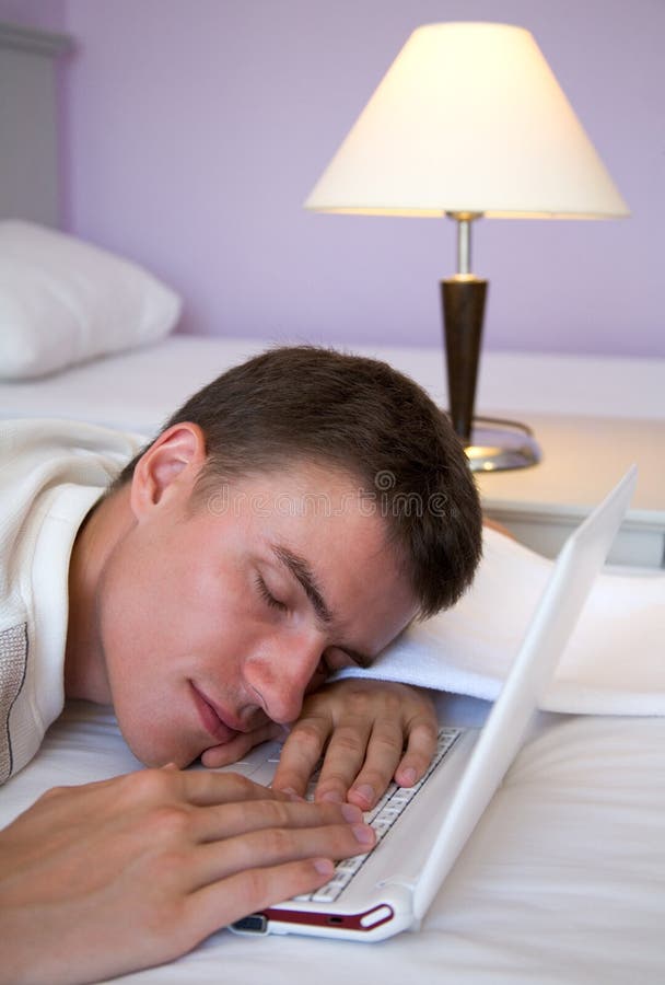 Tired man stock photo. Image of attractive, indoors, caucasian - 21464470