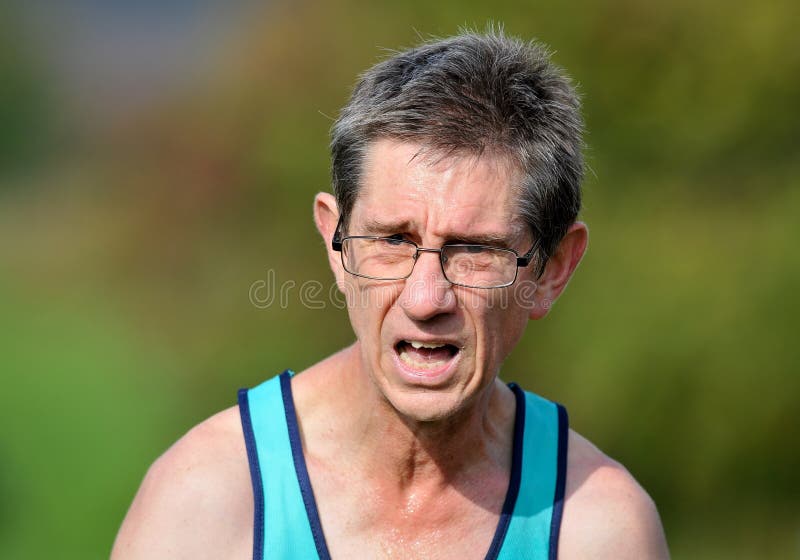 Tired man running editorial photo. Image of healthy, completing - 62417316