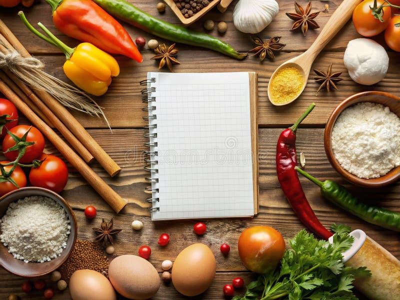 Messy Recipe Notes Stock Illustrations – 2 Messy Recipe Notes Stock ...