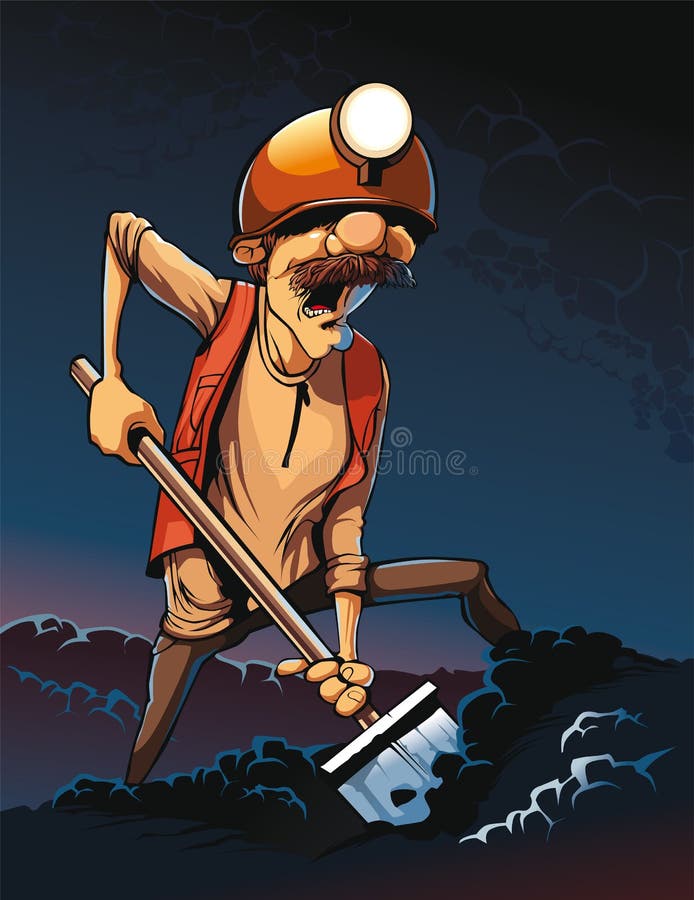 Miner Terminates Stock Illustrations – 1 Miner Terminates Stock ...