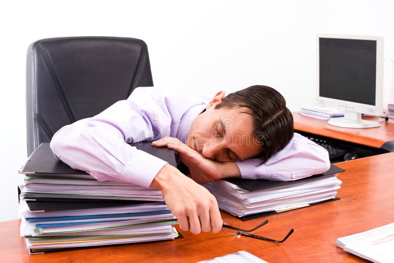 Tired young lawyer stock image. Image of corporate, consultant - 11478687