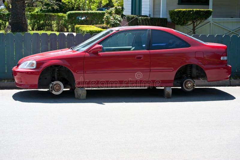 Unmarked Police Car at Night Stock Photo - Image of enforcement ...